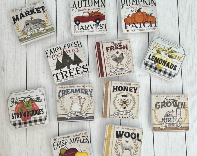 Country Kitchen Magnets Farmhouse Magnets - Etsy