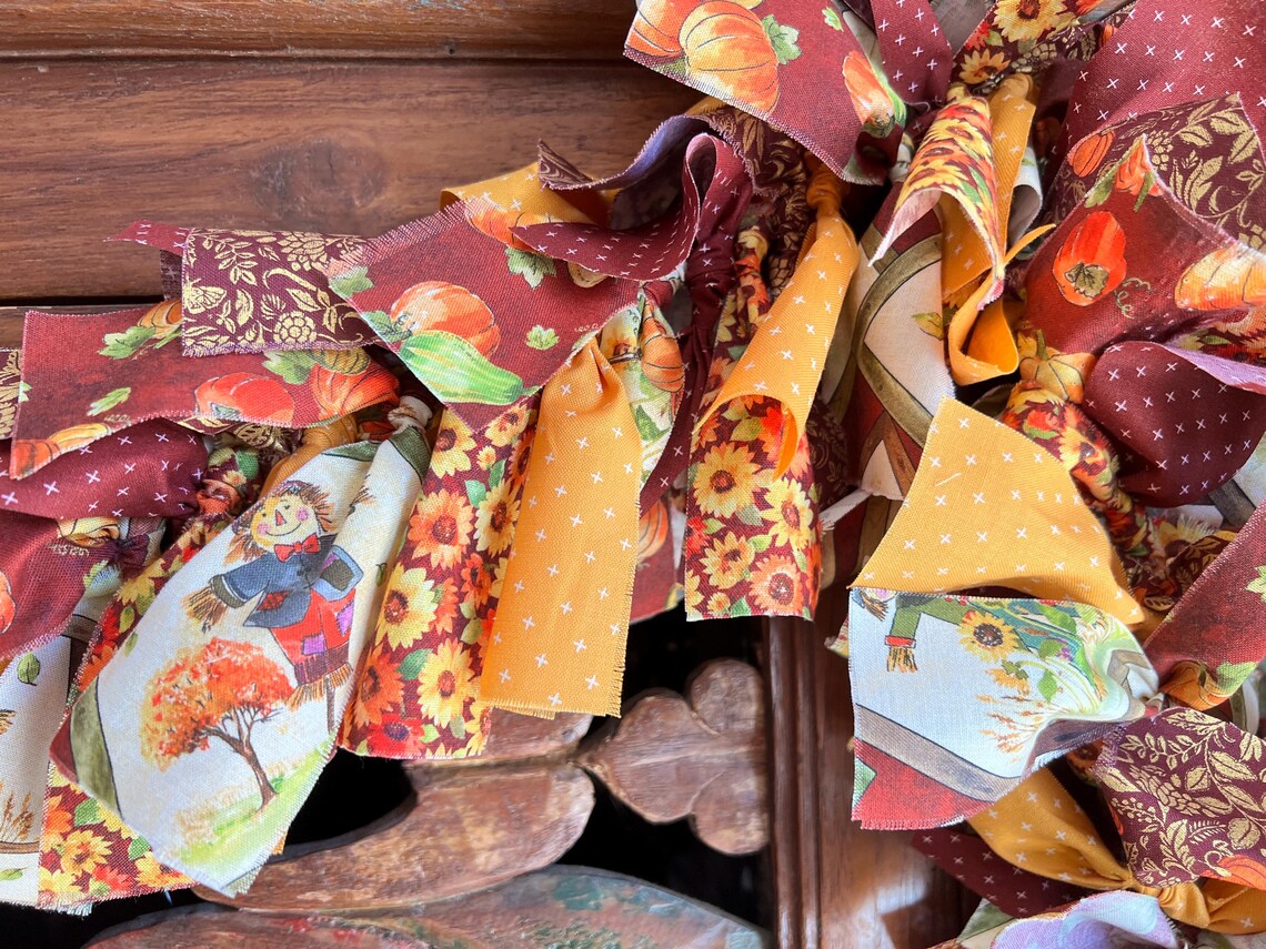 Fall Scarecrow Garland - Etsy
