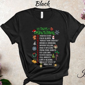 Funny Dispatcher Christmas Shirt for 911 First Responders 911 Police ...