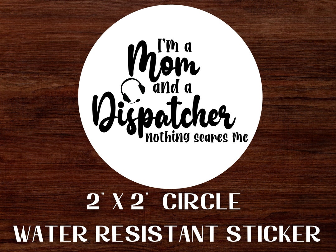 911 Dispatcher Thin Gold Line Sticker 911 Mom Vinyl Decal Sticker ...