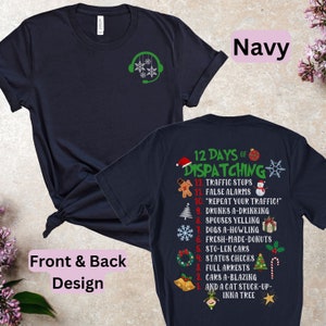 Funny Dispatcher Christmas Shirt for 911 First Responders 911 Police ...