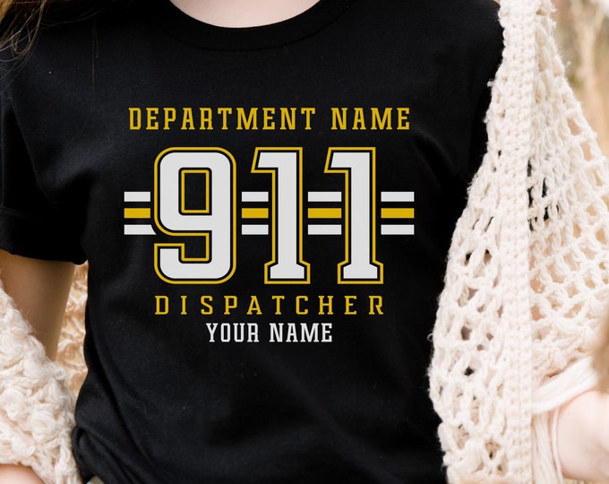 911 Police Dispatcher T-shirt dispatcher Gift-911 Police Dispatcher ...