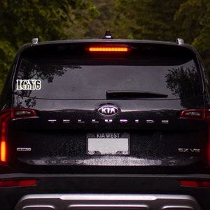 Dispatcher IGY6 Car Decal Sticker, Vinyl Police Dispatch Vehicle ...
