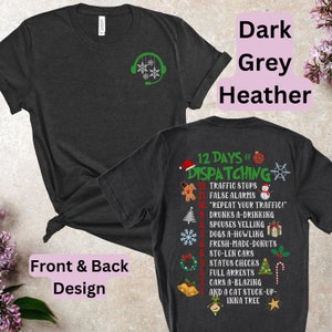 Funny Dispatcher Christmas Shirt for 911 First Responders 911 Police ...