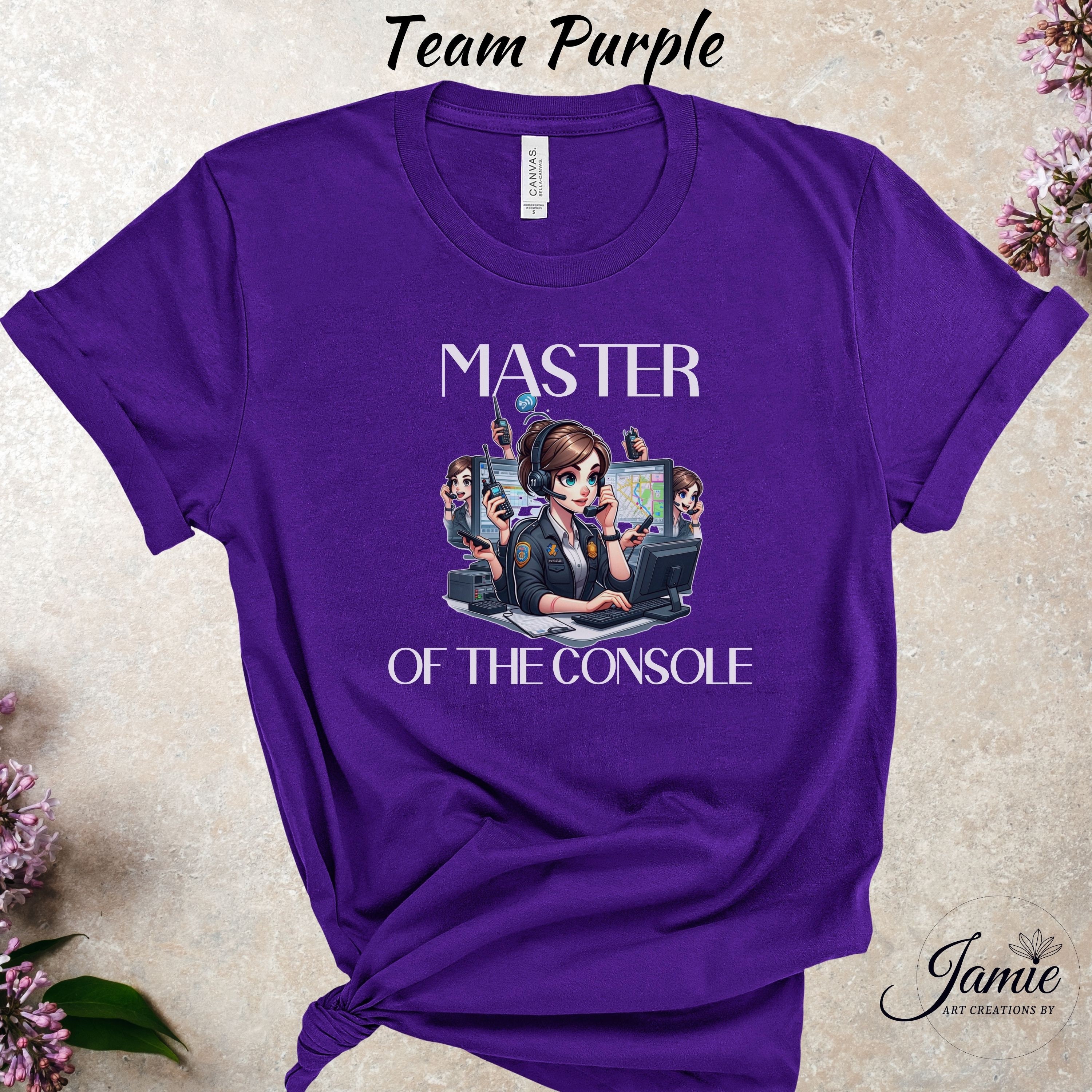 Master of the Console 911 Dispatcher Shirt for First Responder, Police ...