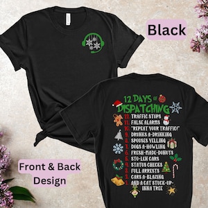 Funny Dispatcher Christmas Shirt for 911 First Responders 911 Police ...