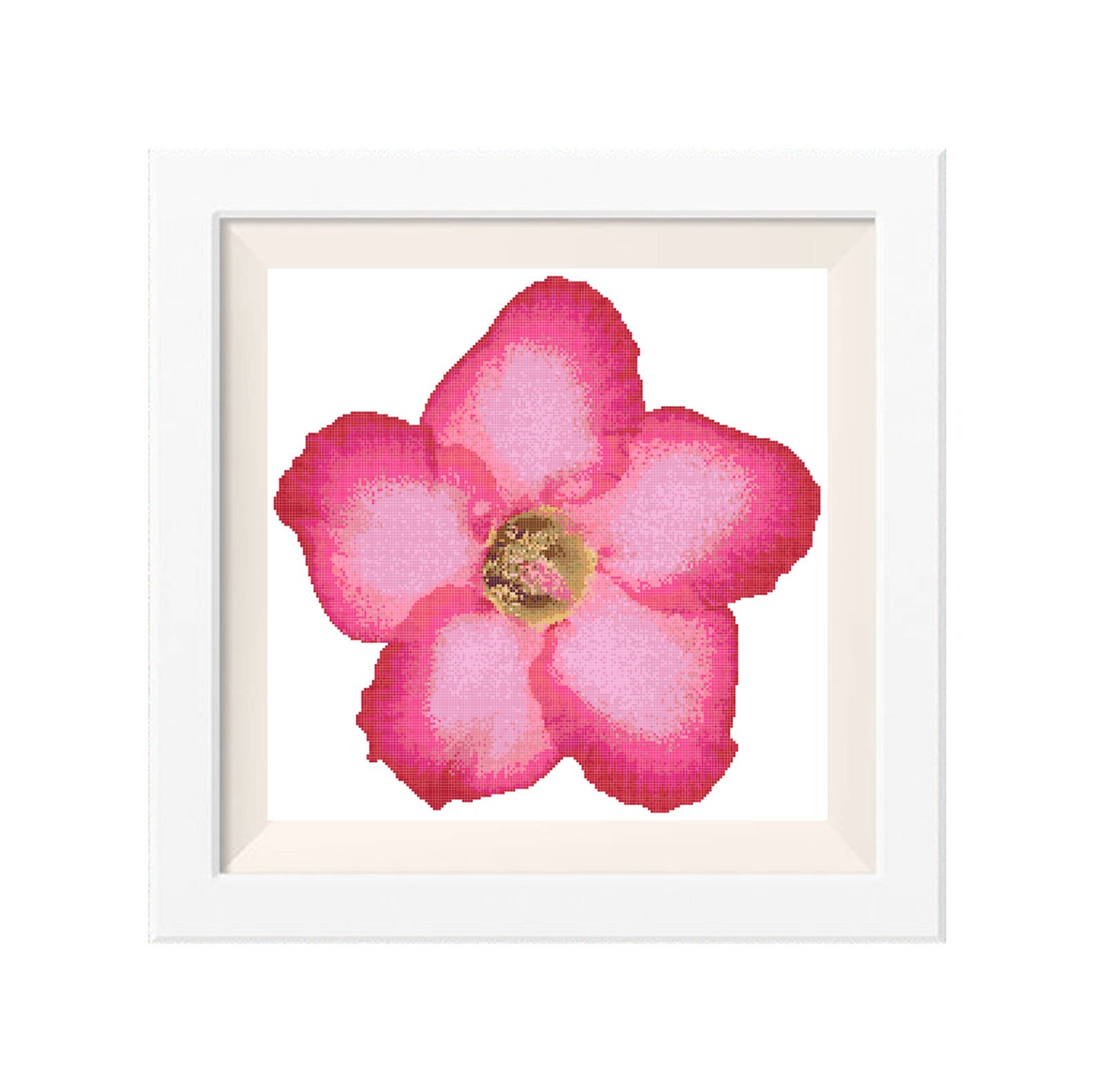 Desert Rose Cross Stitch Pattern Instant Download African | Etsy