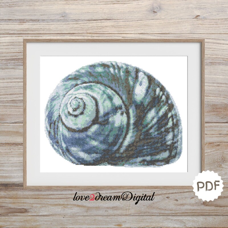 Sea Shell Cross - Etsy