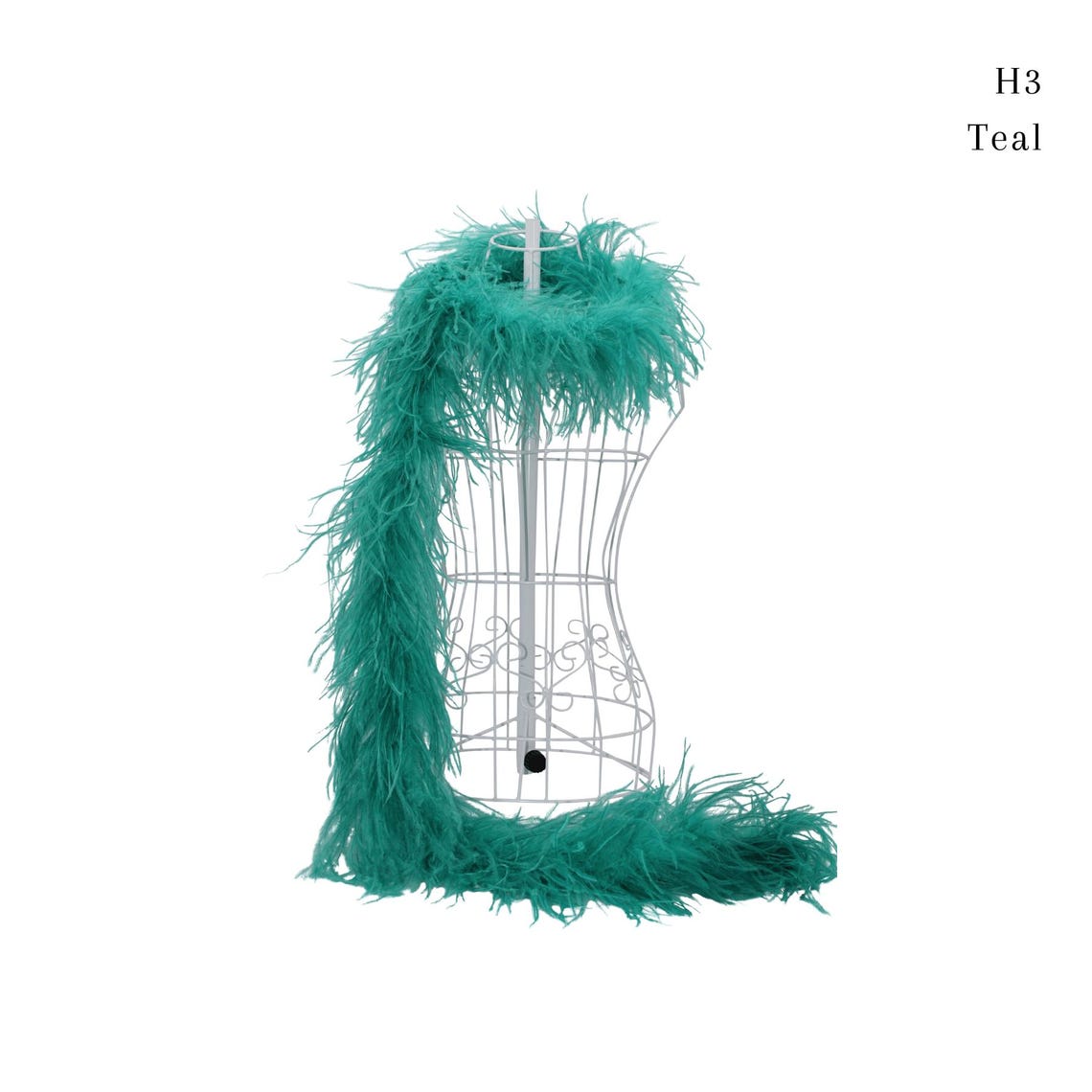 2 Ply, Ostrich Feather Boa, Soft Ostrich Boa, Luxury Feather Trim ...