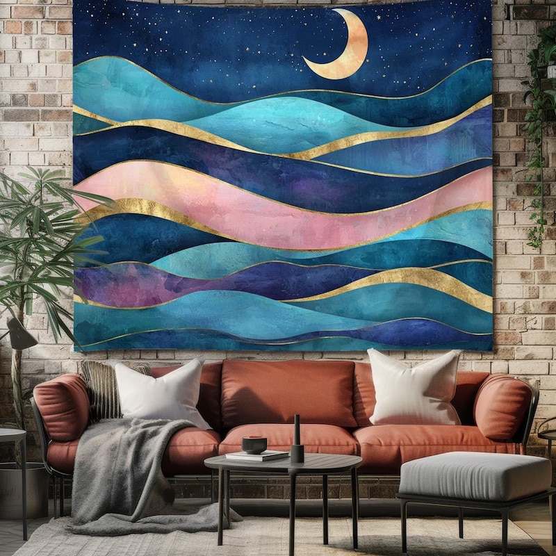 Ocean Wall Tapestry - Etsy