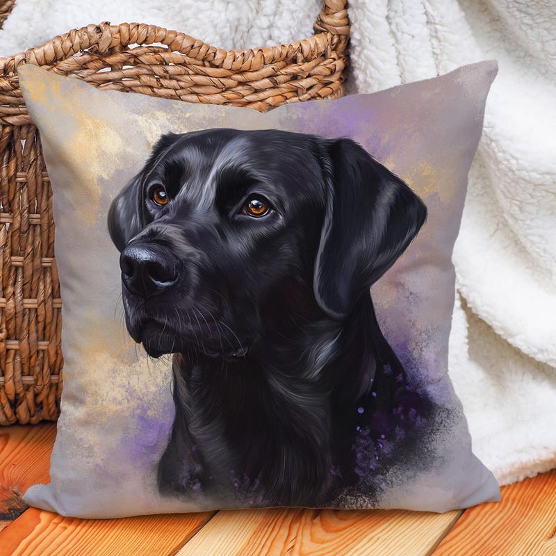 Labrador Pillow - Etsy