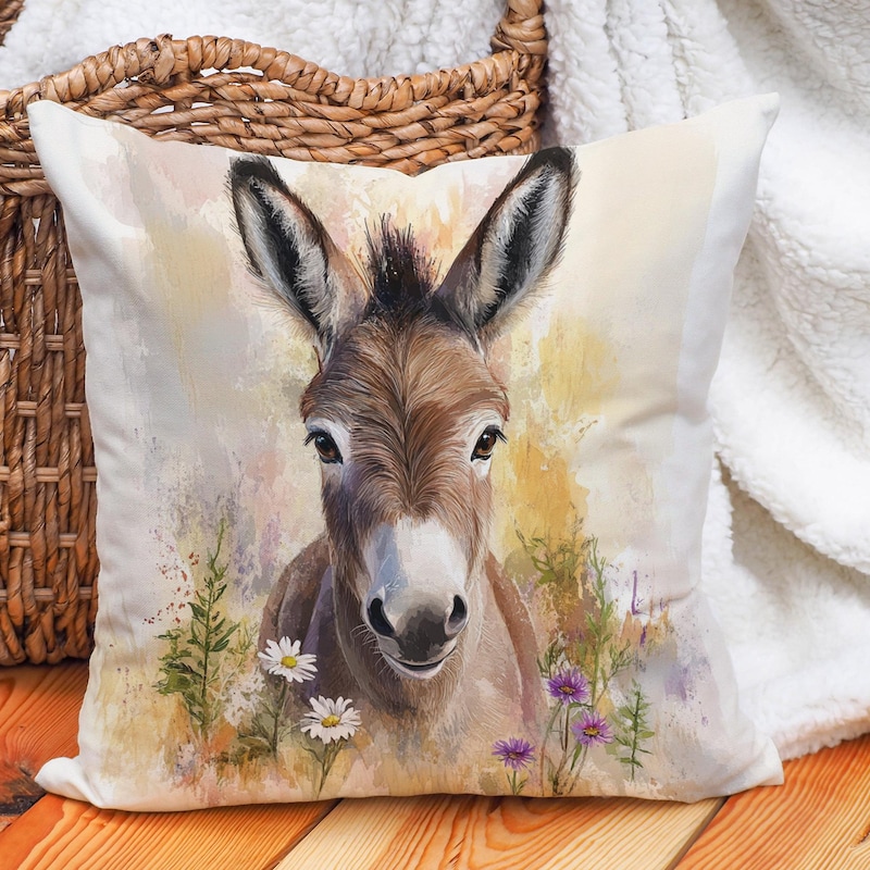 Donkey Pillow - Etsy