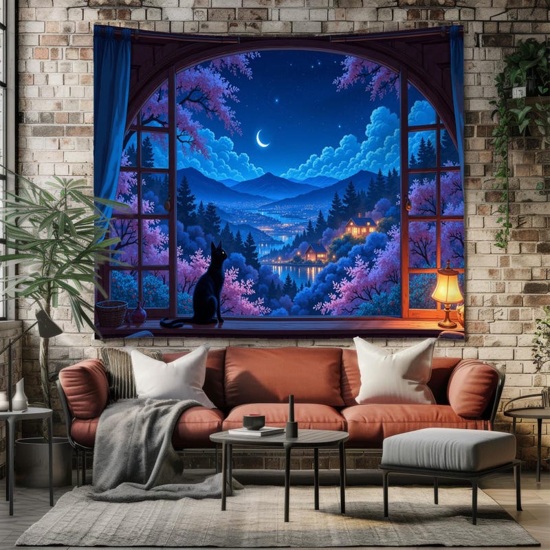 Aesthetic Tapestry Cozy - Etsy