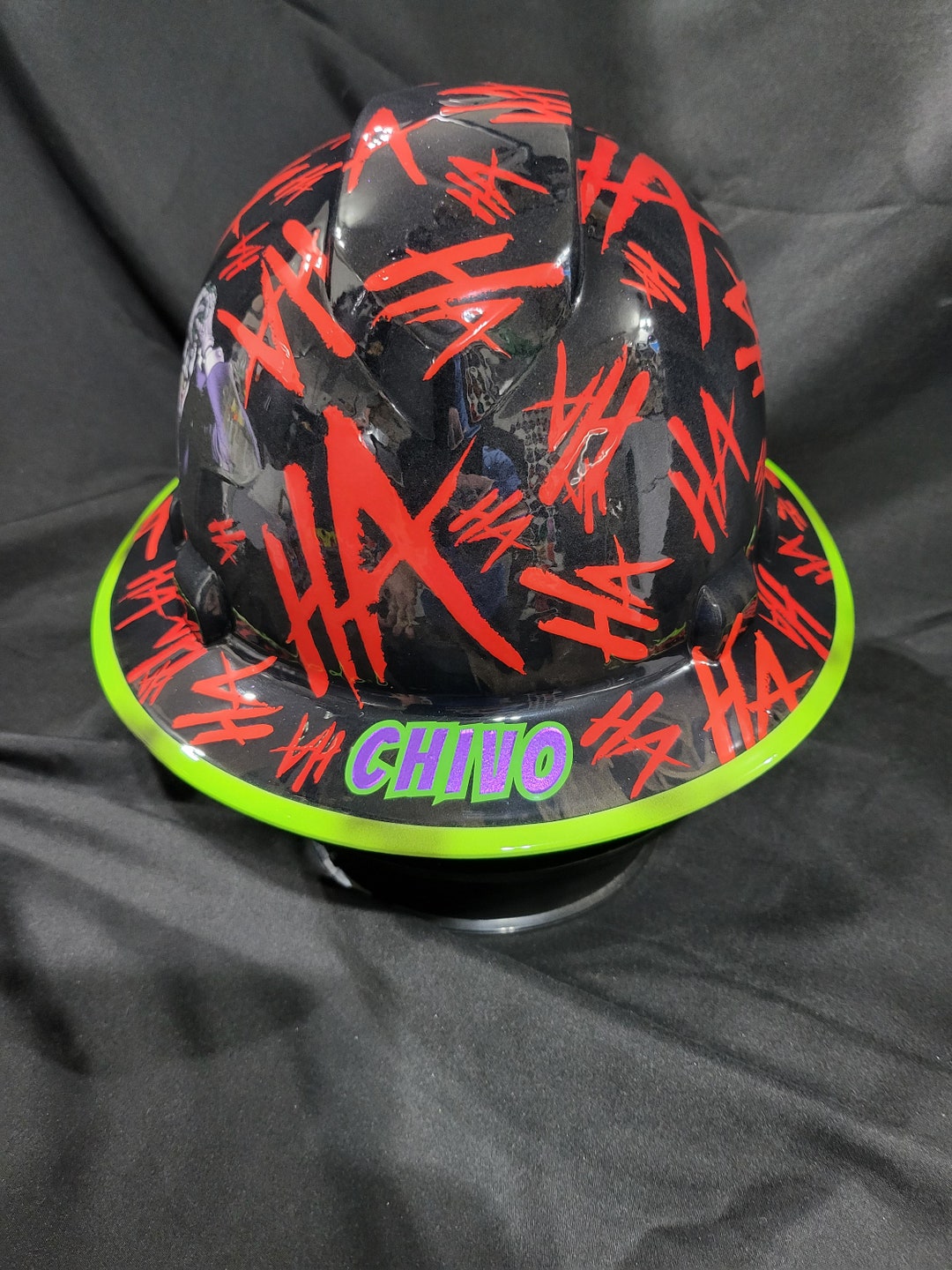 Joker HAHAHA Custom Hard Hat - Etsy