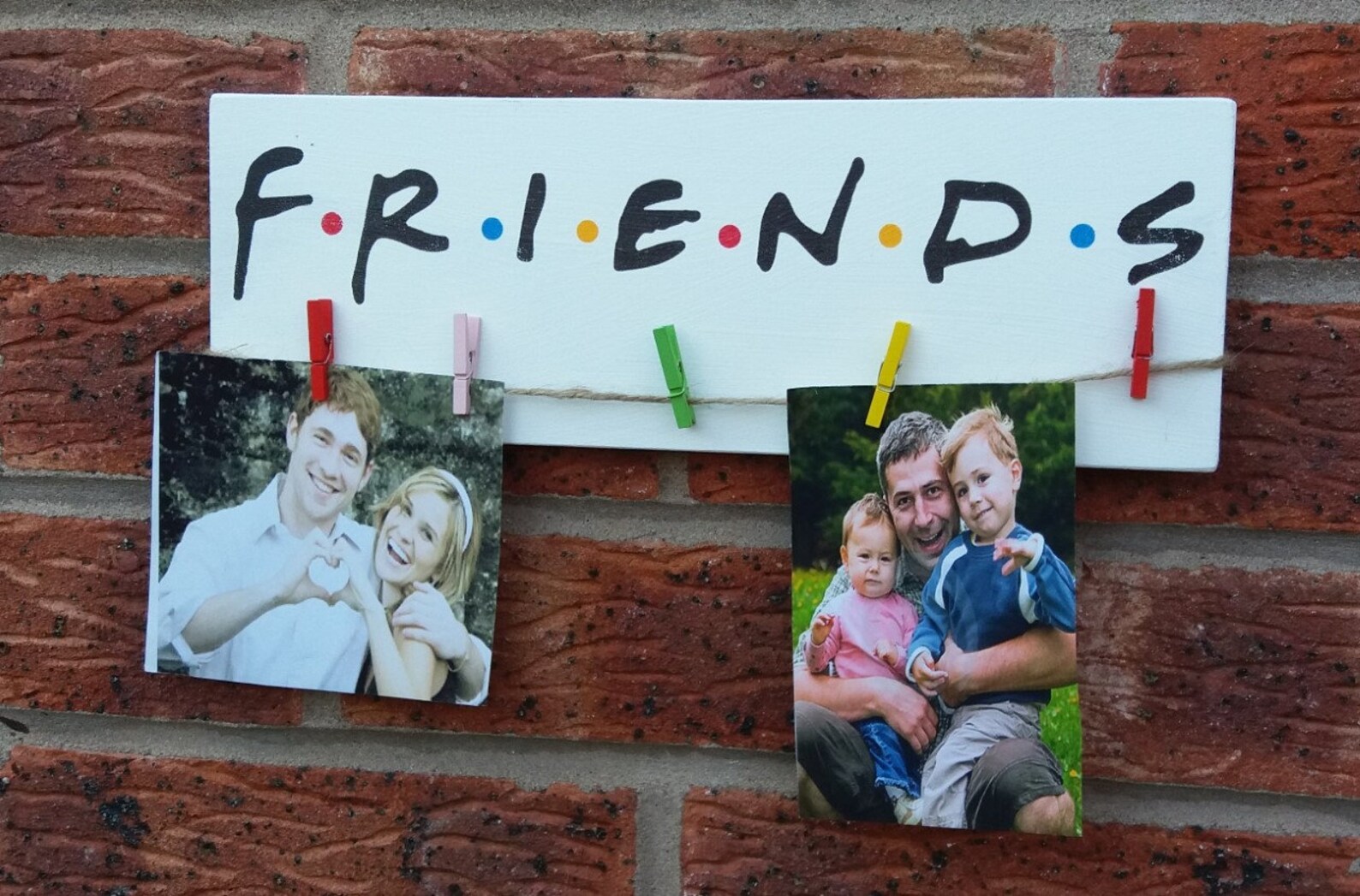 Tv Friends Sitcom Hanging Photo Wooden Sign - Etsy