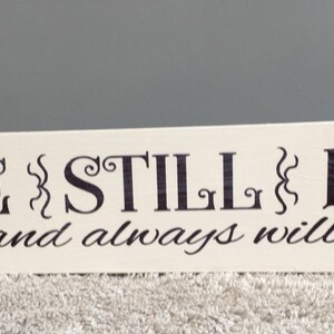 We Still Do and Always Will Wedding Vows Plaque Free Standing Wooden ...