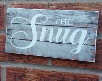 The Snug Sign - Etsy