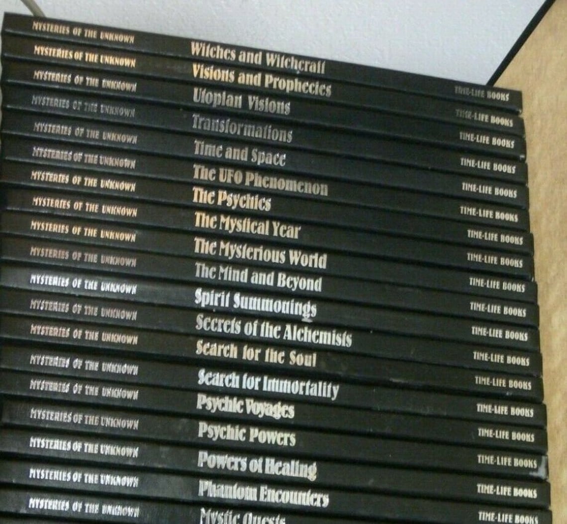 The Mysteries of the Unknown Series TIME LIFE BOOKS Complete - Etsy