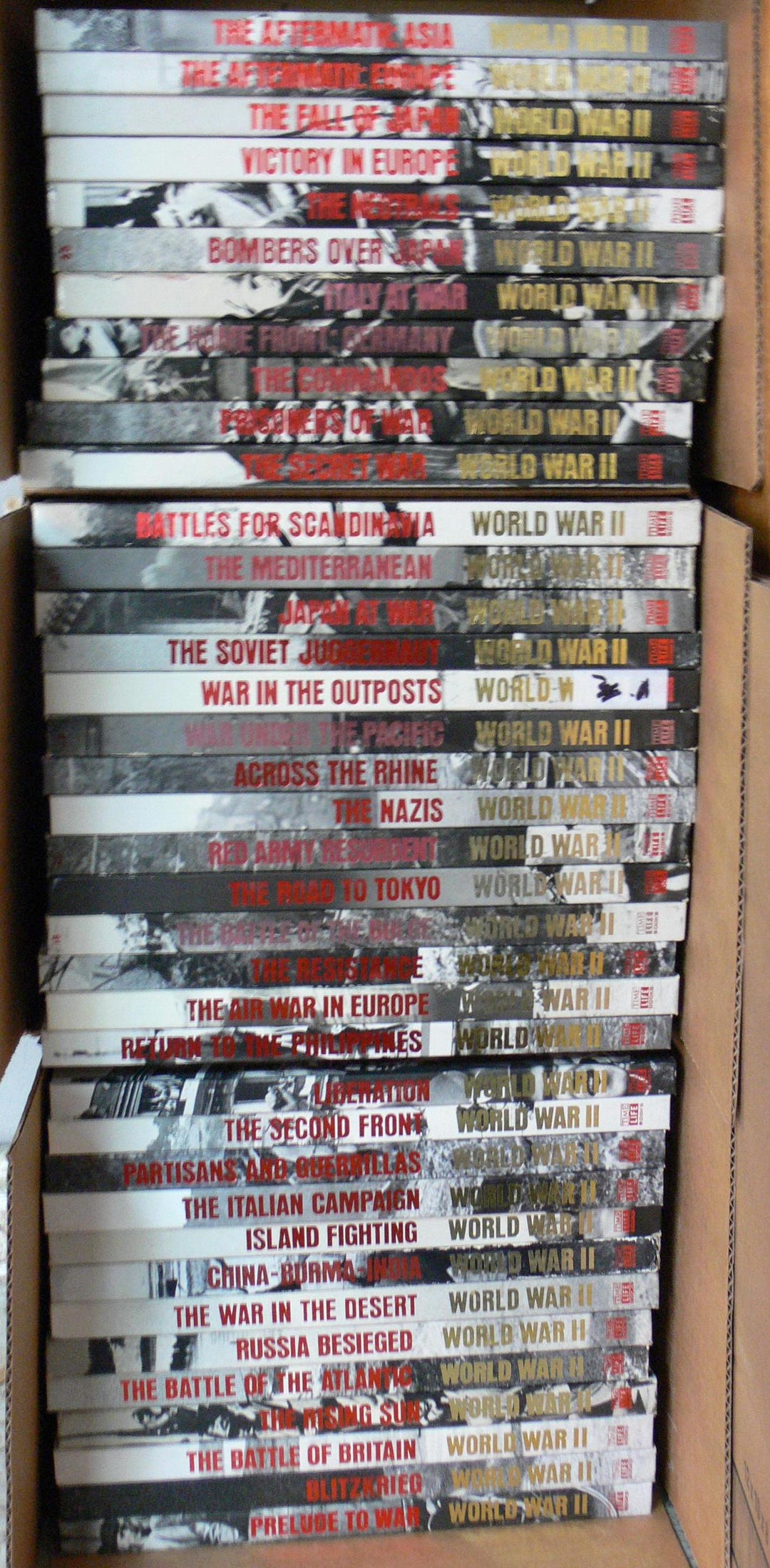 WORLD WAR II Time-life Book Series Entire Complete Set Lot 39 Volume ...