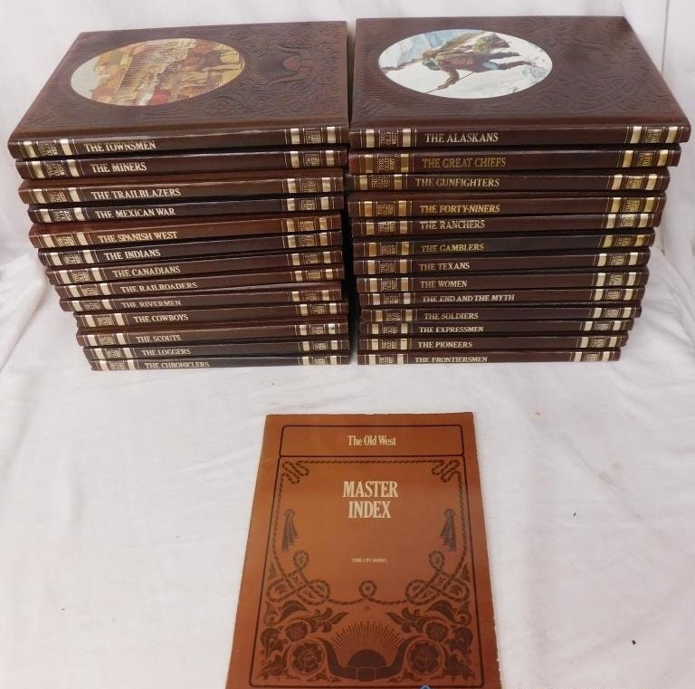 Time-life Books "the Old West Series" (complete 26 Volume Set ...