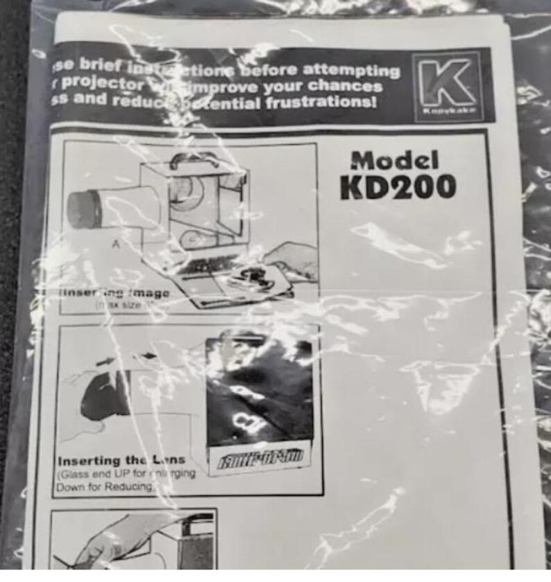 Kopykake Kwik-draw KD200 Projector W/LENS, Artist Airbrushing Cake ...