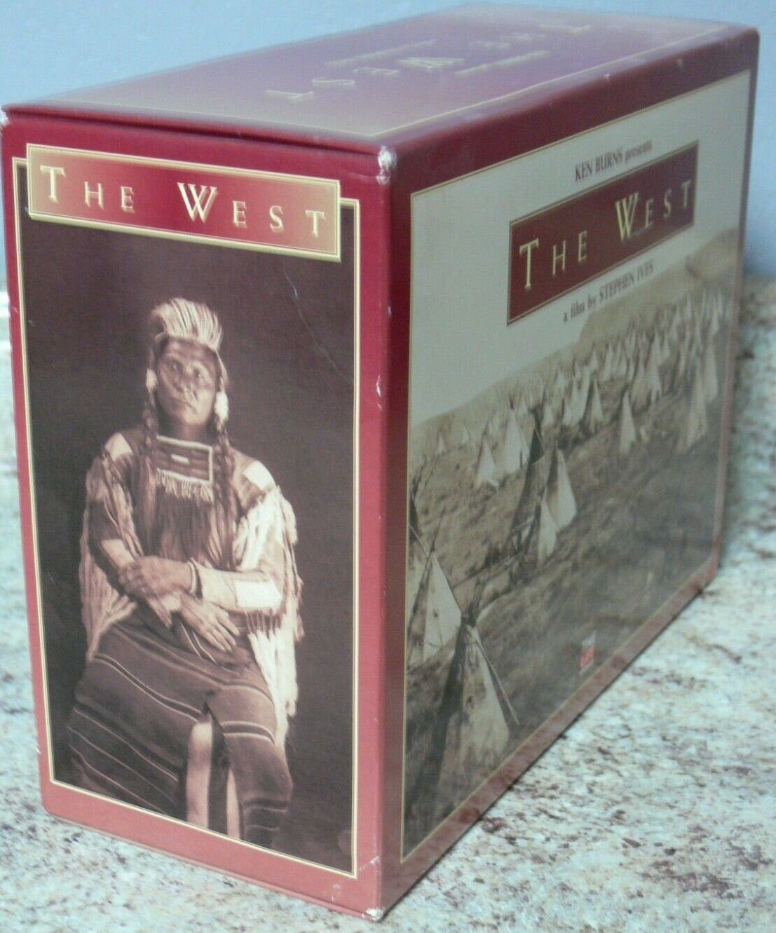 The West Ken Burns Time Life Video VHS Box Set of 9 Stephen Ives Gently ...