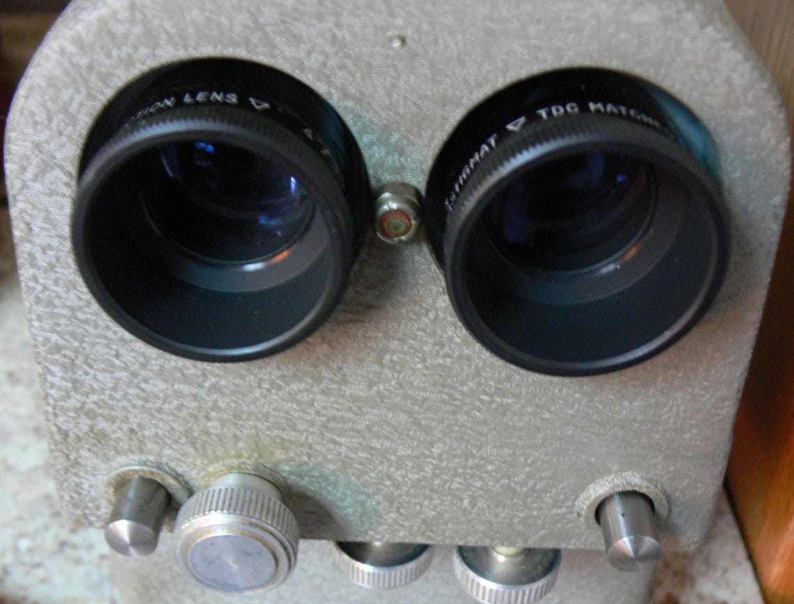 Vintage TDC Stereo Vivid Model 116 Slide Projector Parts and Repair ...