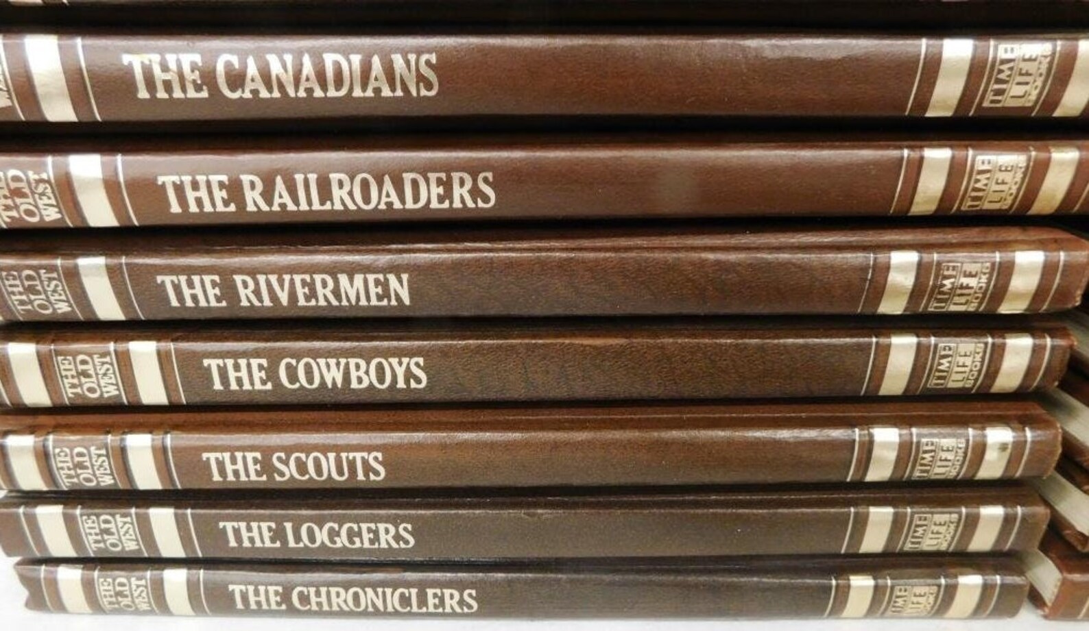 Time-life Books the Old West Series complete 26 Volume Set Leatherette ...