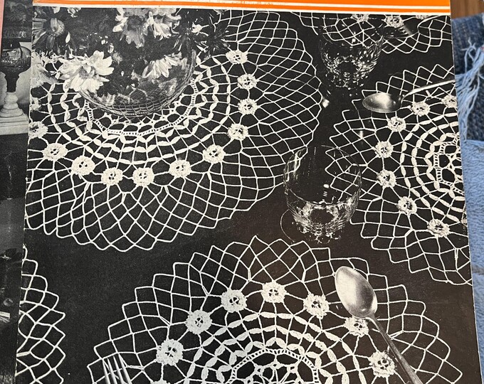 Vintage Crochet Books - Doilies, Chair Sets, Bedspreads & Doilies to ...