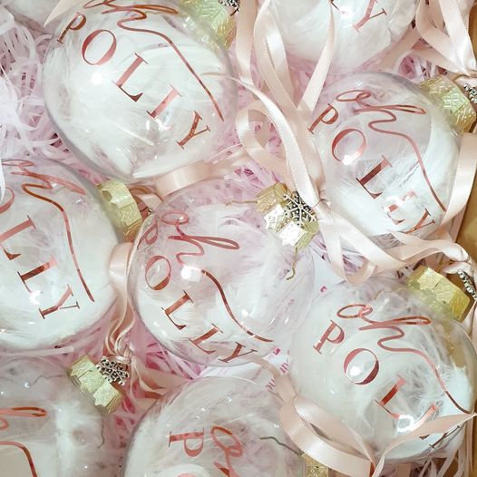 Personalised Business Logo Christmas Bauble Custom Tree - Etsy UK