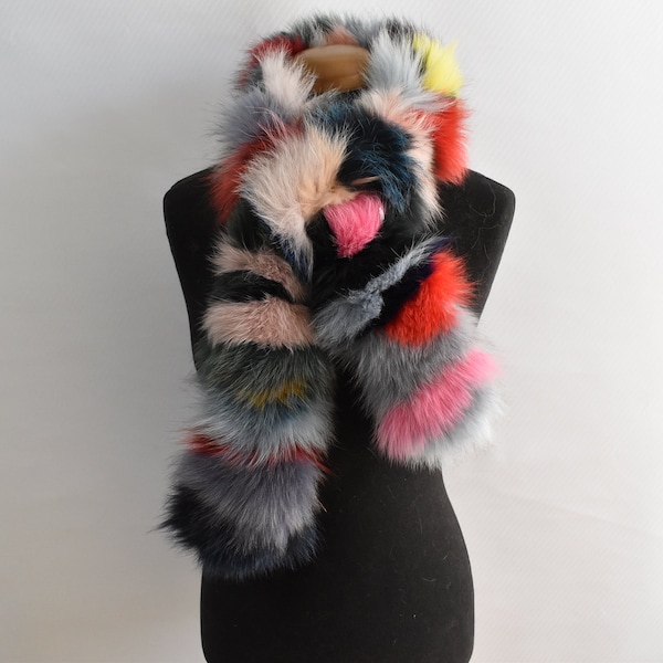 Fox Fur Scarf - Etsy