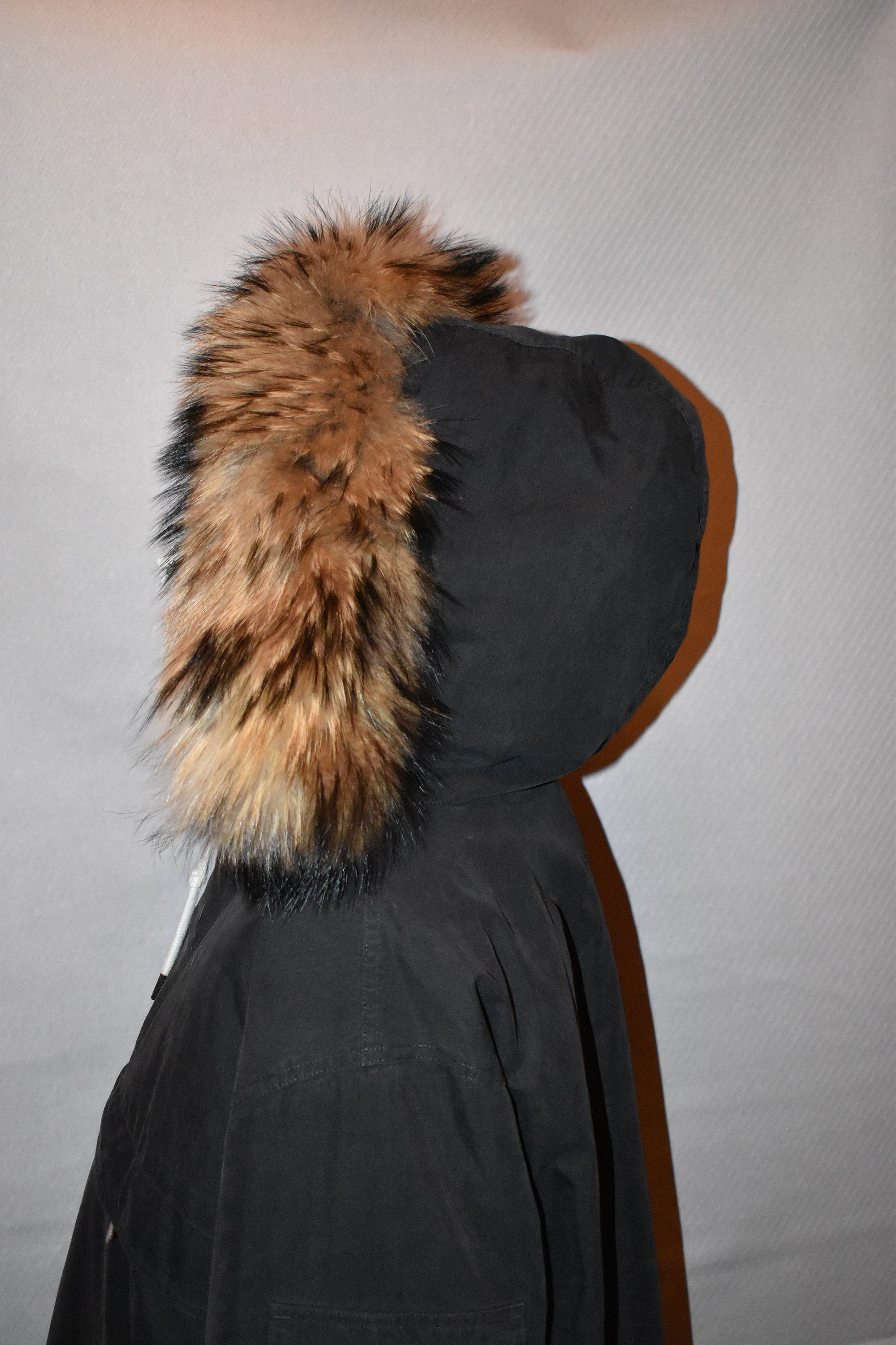 Fox Fur Trim for Hood Detachable Fur Trim Fur Collar - Etsy