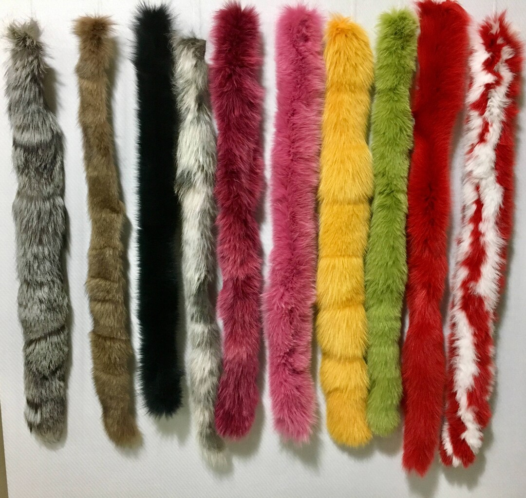 Fox Fur Trims. Fox Fur Strips - Etsy