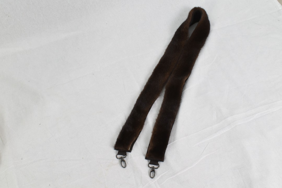 Bag Strap , Fur Bag Stram , Mink Fur Bag Strap, Fur Accessories for Bug ...