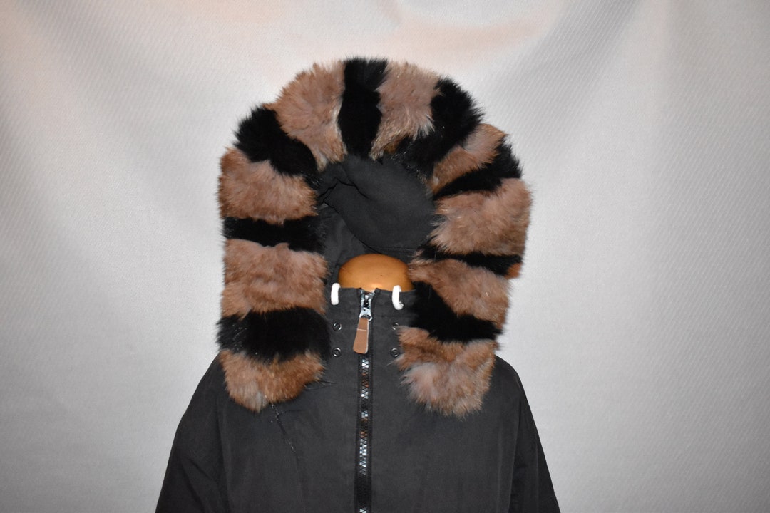 Detachable Fur Trim for Hood | Fur for Hood | Fox Fur Collar | Fur ...