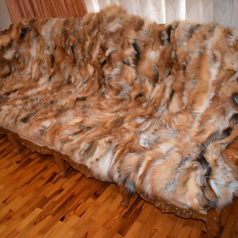 Faux Fur Bedspread - Etsy