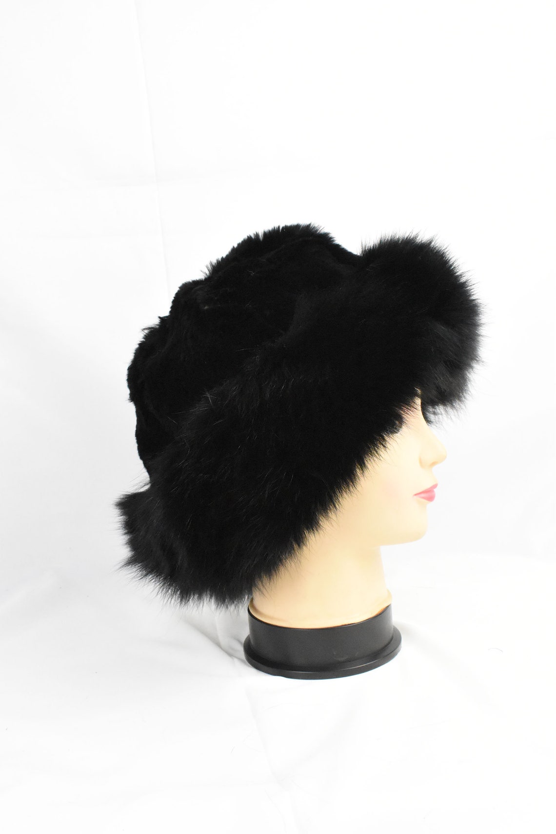 Fur Hat Hat With Fox Fur Real Fox Fur Real Fur Hat - Etsy