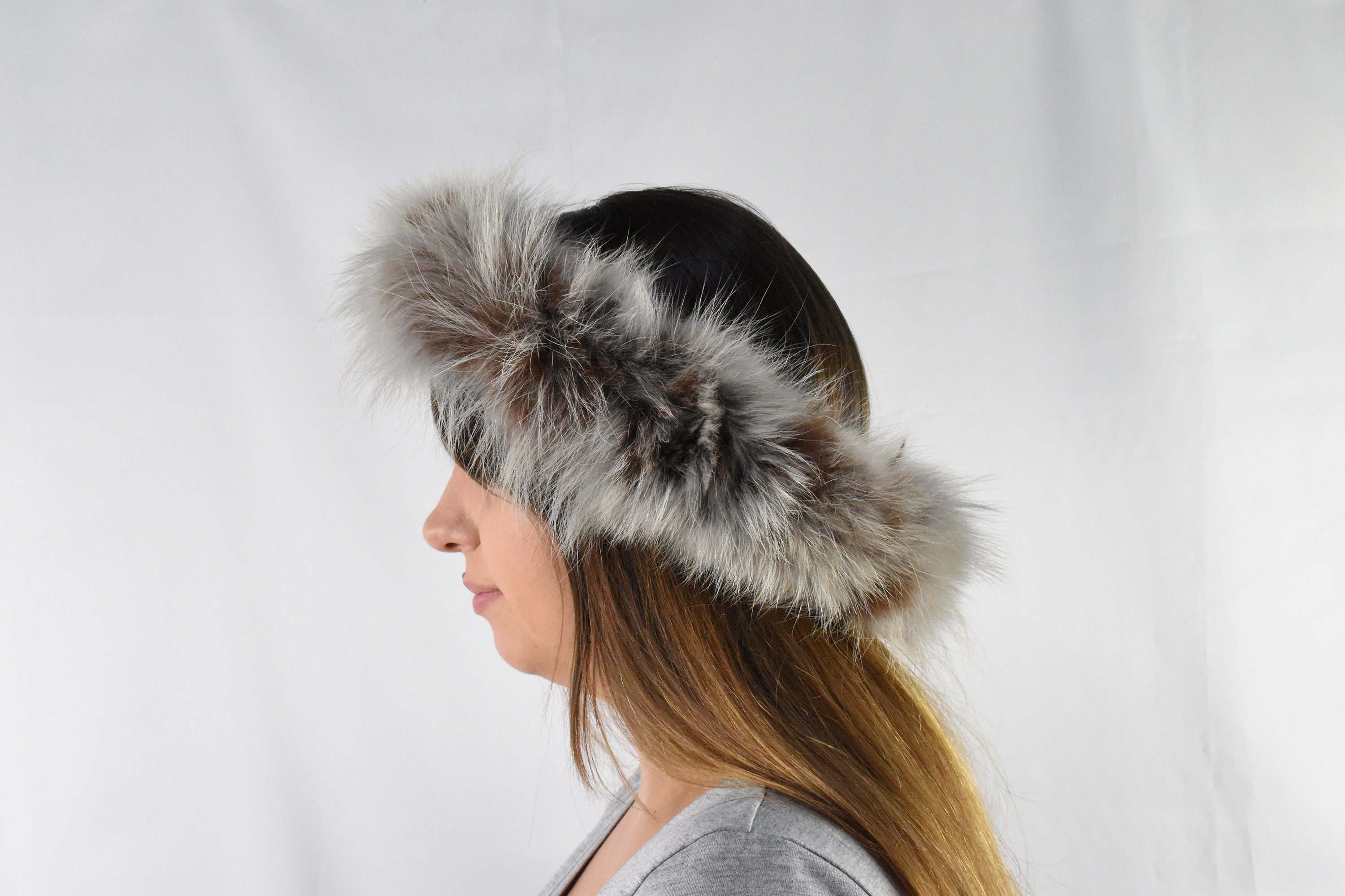 Fox Fur Headband Fur Headband Fur Earwarmer Fox Fur - Etsy