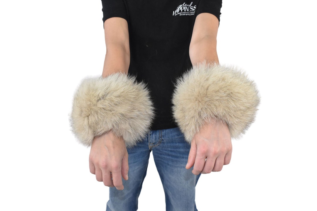 Detachable Fur Cuffs | Fox Fur Cuffs | Fur Cuffs for Sleeves | Fur Cuff ...