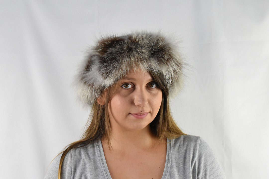 Fox Fur Headband | Fur Headband | Fur Earwarmer | Fox Fur Scarf ...