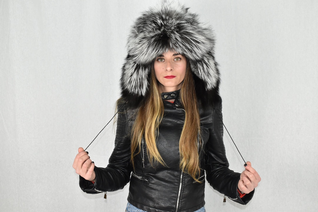 Ushanka Russian Hat | Aviator Fur Hat | Fox Fur Trapper Hat | Ushanka ...
