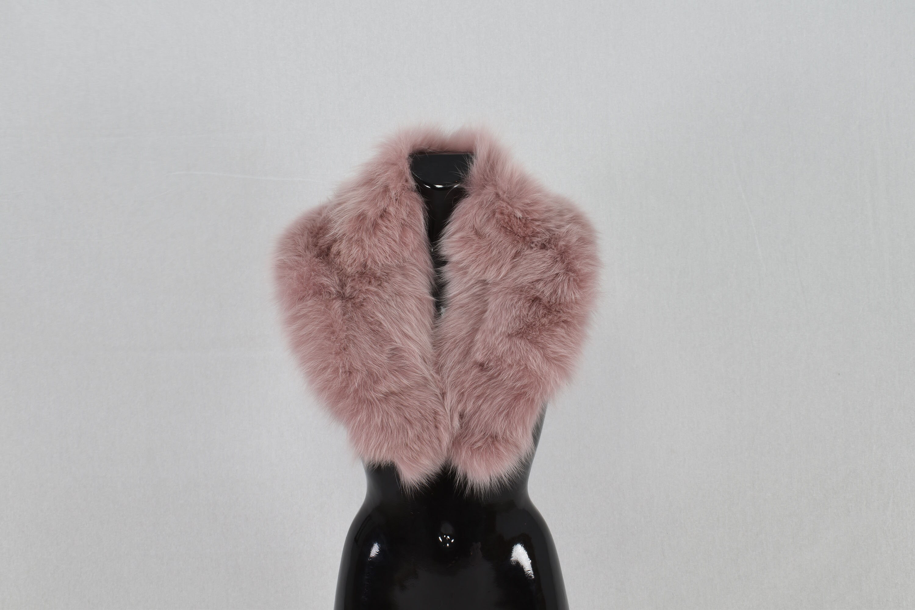 Amazing Real Natural Salmon Fox Fur Collar. Extra Gift: Fox | Etsy