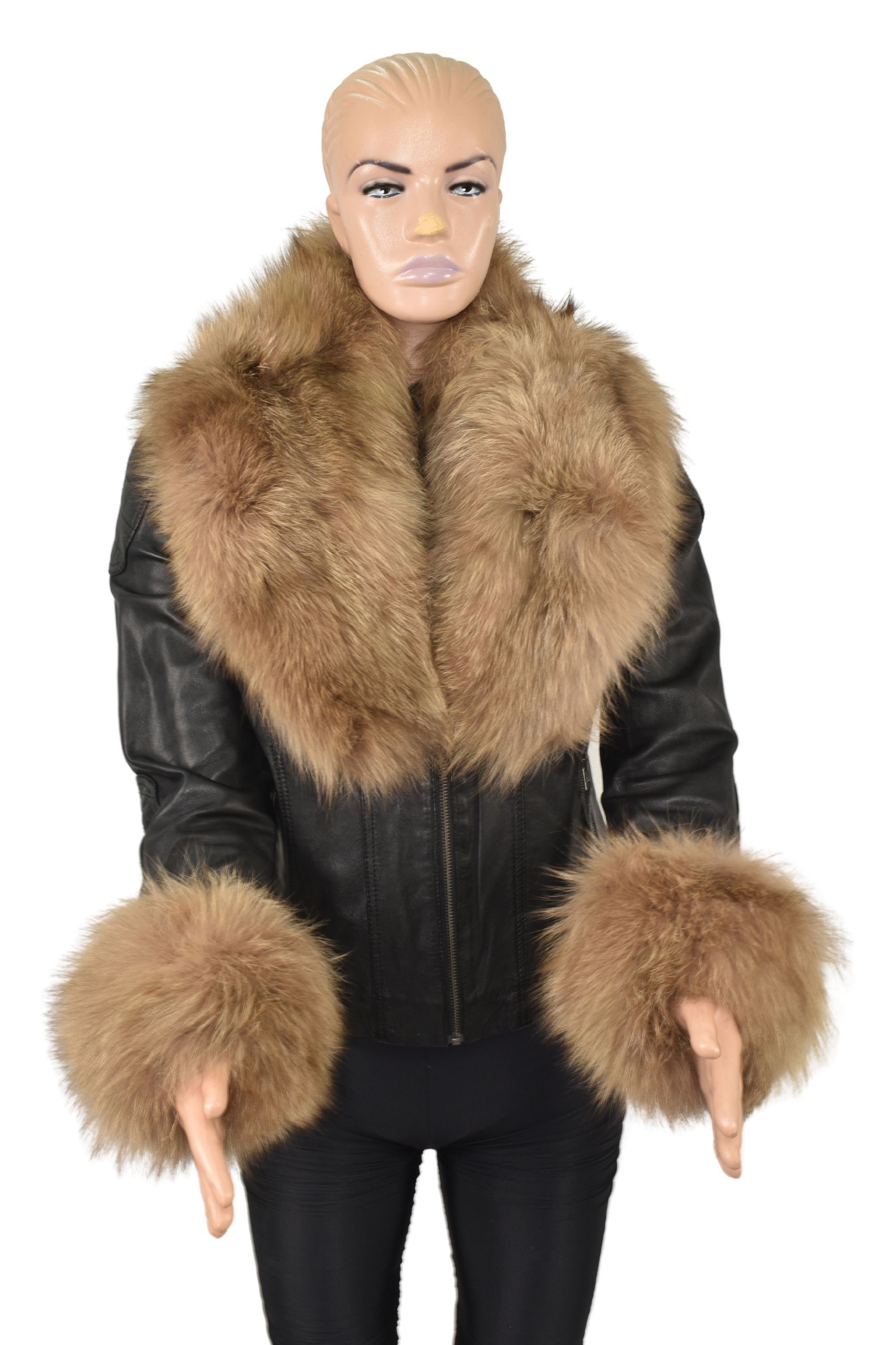 Brown Fox Fur Collar Fur Cuffs Detachable Fox Fur Collar Fur Scarf for Winter Coat Extra Gift Fur Cuffs Christmas Gift Etsy UK