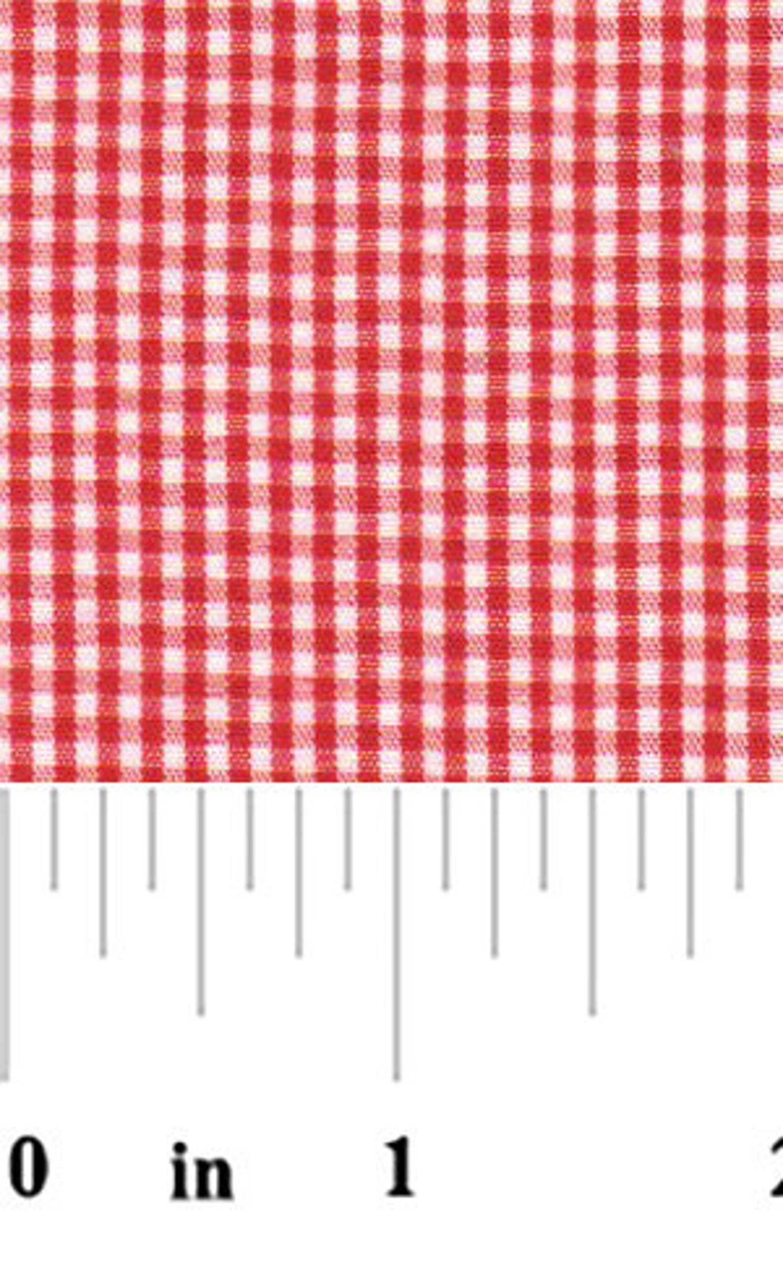 Red Gingham Fabric 1/16 Inch Gingham Fabric Finders Check 16th - Etsy