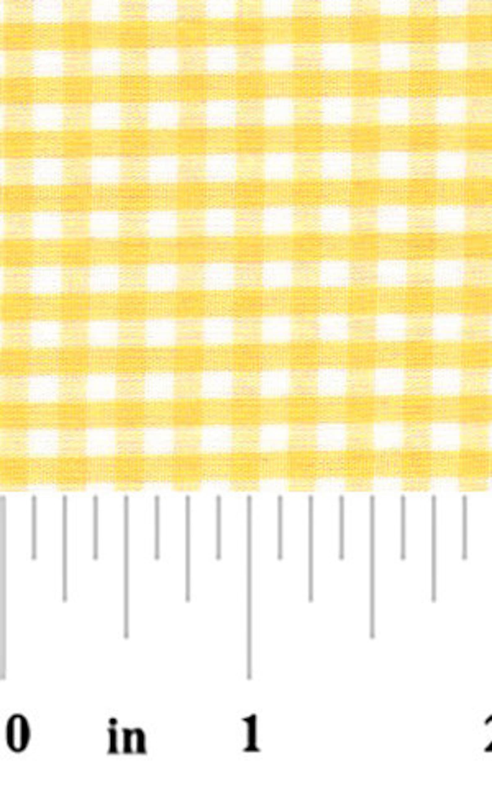 Yellow Gingham Fabric 1/8 Inch Gingham Fabric Finders Check - Etsy