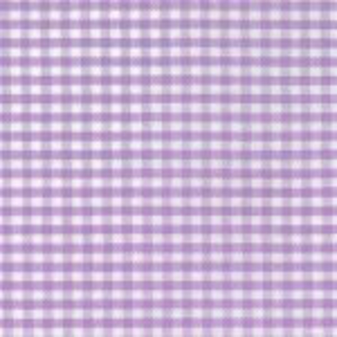 Lavender Gingham Fabric 1/16 Inch Gingham Fabric Finders Check 16th ...