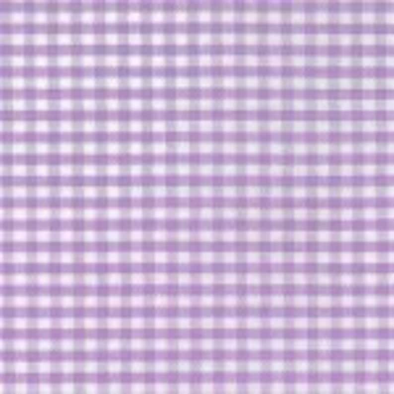 Lavender Gingham Fabric 1/16 Inch Gingham Fabric Finders Check 16th Inch Lilac Cotton Gingham ...