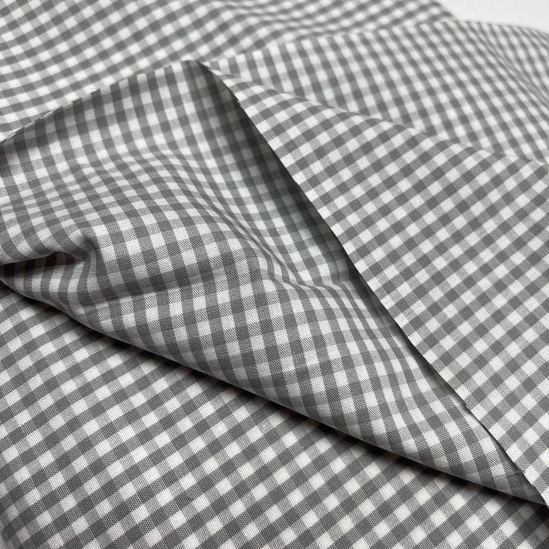 Grey Gingham - Etsy