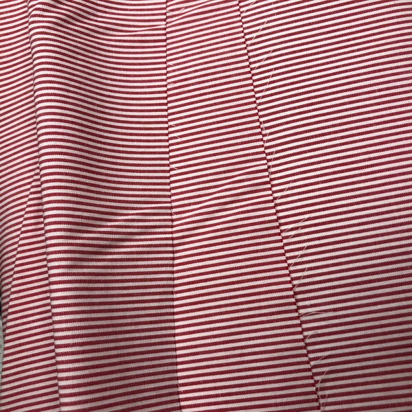 Red Striped Fabric - Etsy