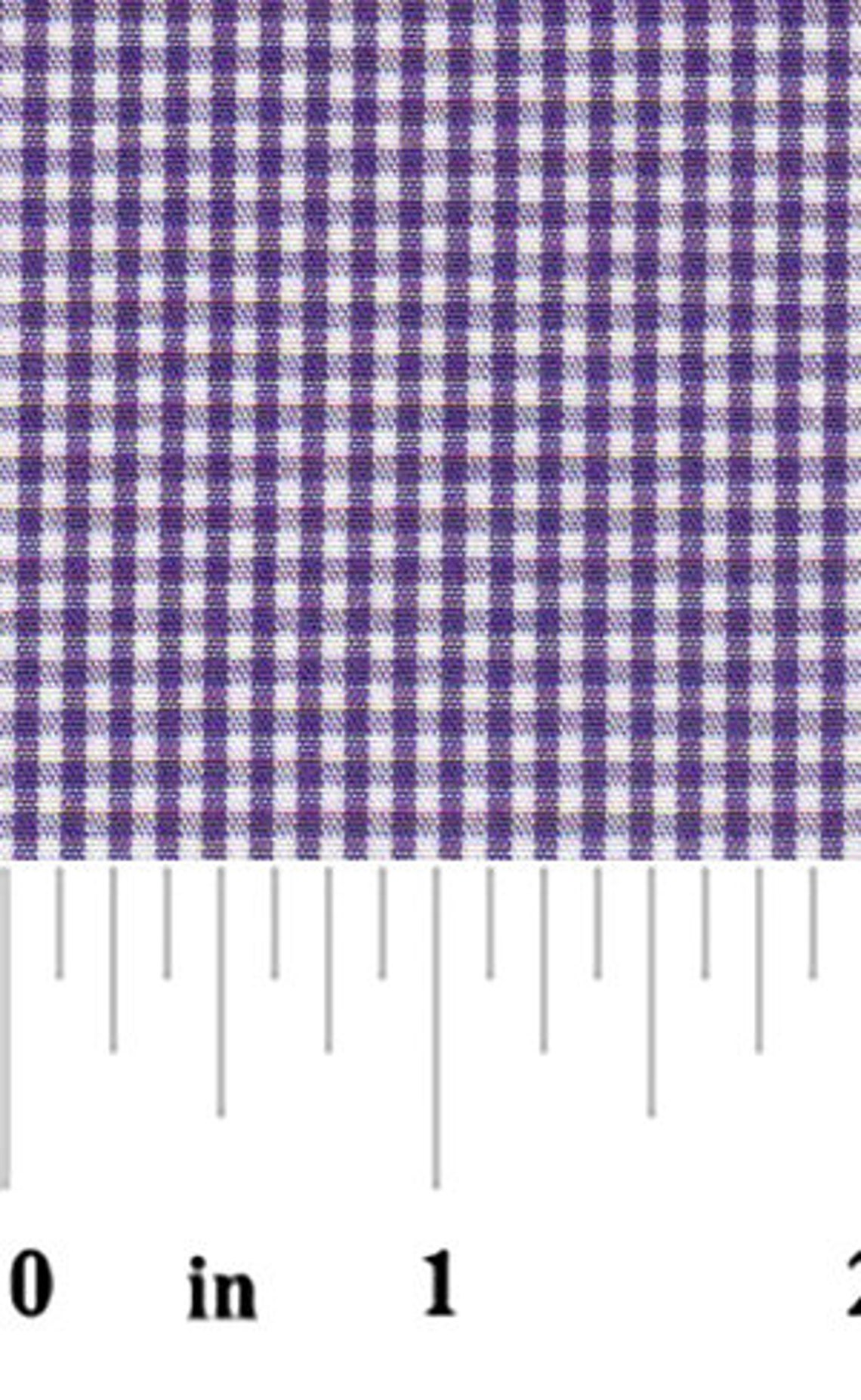 Purple Gingham Fabric 1/16 Inch Gingham Fabric Finders Check 16th Inch ...